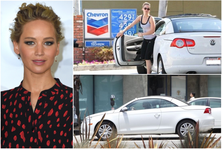 Jennifer Lawrence Owns A Volkswagen Eos The Cars